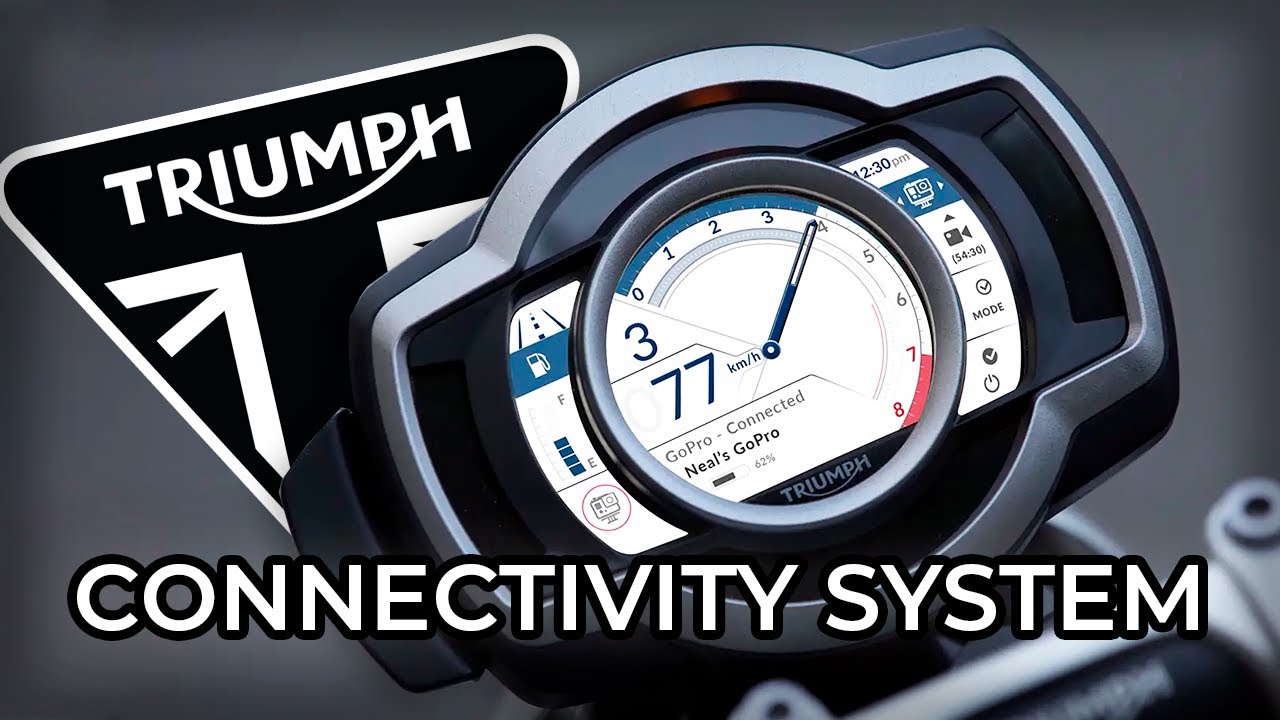 My Triumph CONNECTIVITY SYSTEM | Conectividad TFT Triumph - YouTube