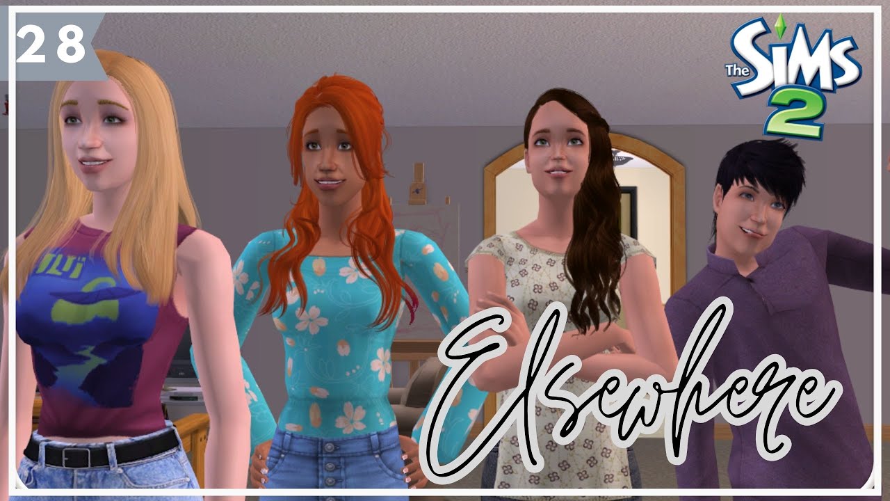 College Bound - Sims 2 Elsewhere - The Teens Head to Sim State University! - YouTube