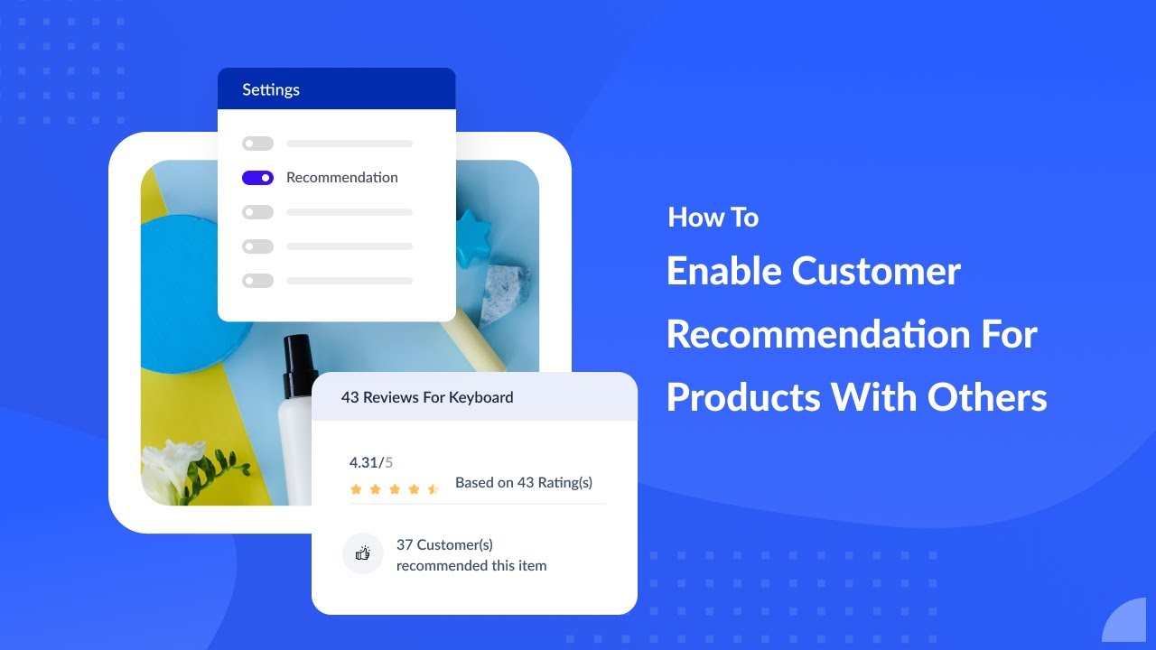How To Enable Customer Recommendation For Products With Others? - YouTube