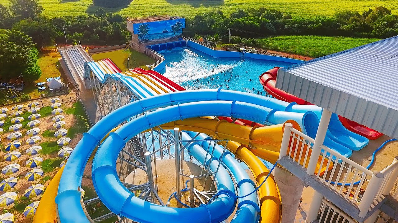 #VAISEMMEDO | Um dos maiores toboáguas do Ody Park Aquático - YouTube