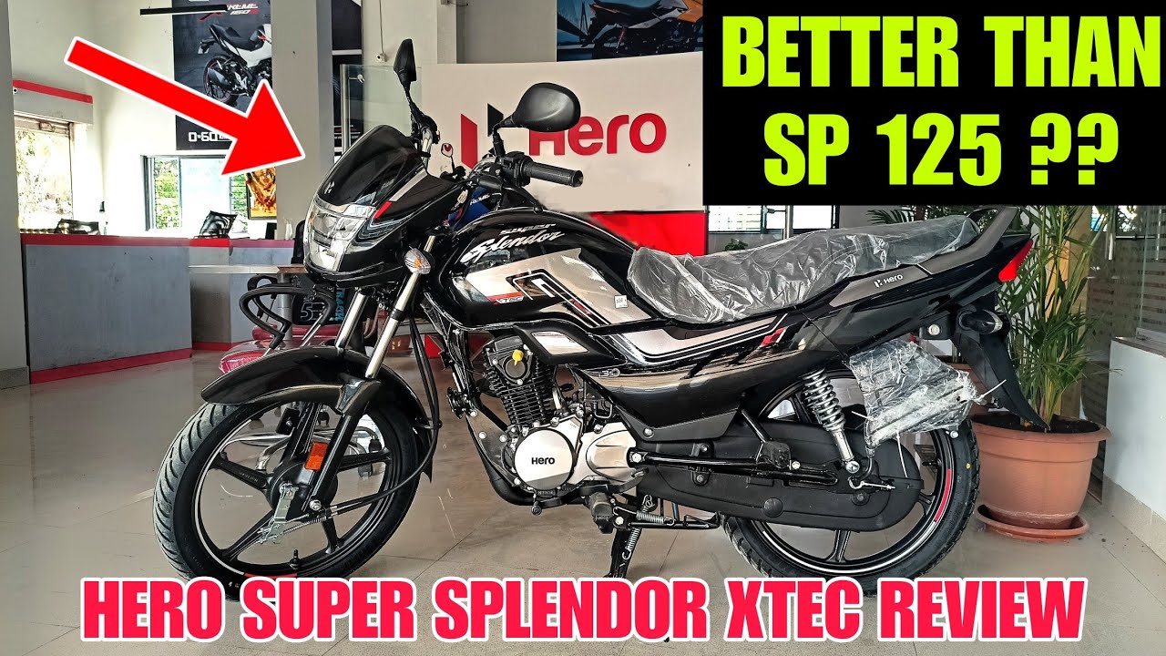 Hero Super Splendor Xtec 2023 Model | Review | Price | Mileage | Top ...