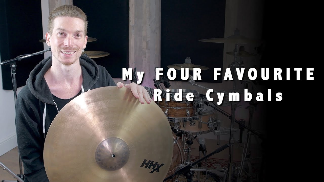My FOUR FAVOURITE Ride Cymbals - YouTube