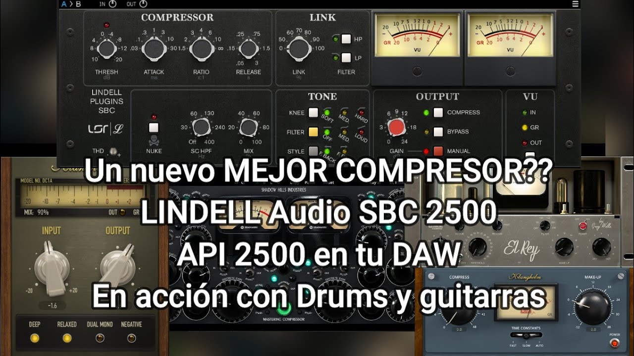 Lindell SBC Plugin Alliance lo hace de nuevo!? Compresor LEGENDARIO API ...