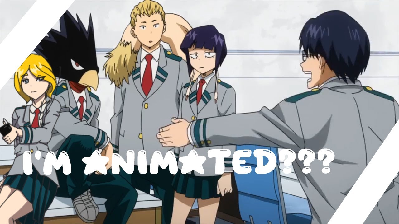 I Animated Myself into an Anime???? | MHA/TQC Animation Clip - YouTube