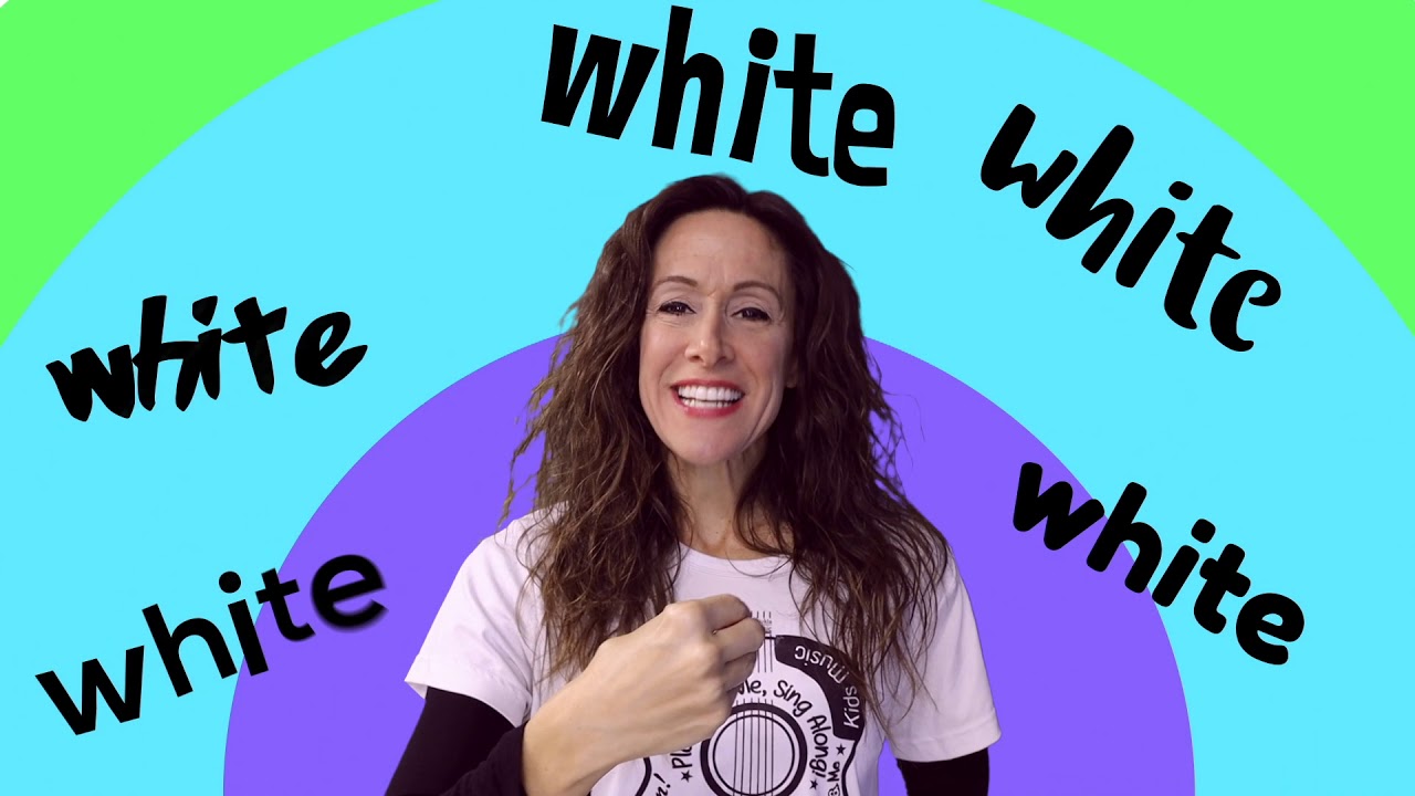 Learn Colors Song for Children (Official Video) White is the Color of ...