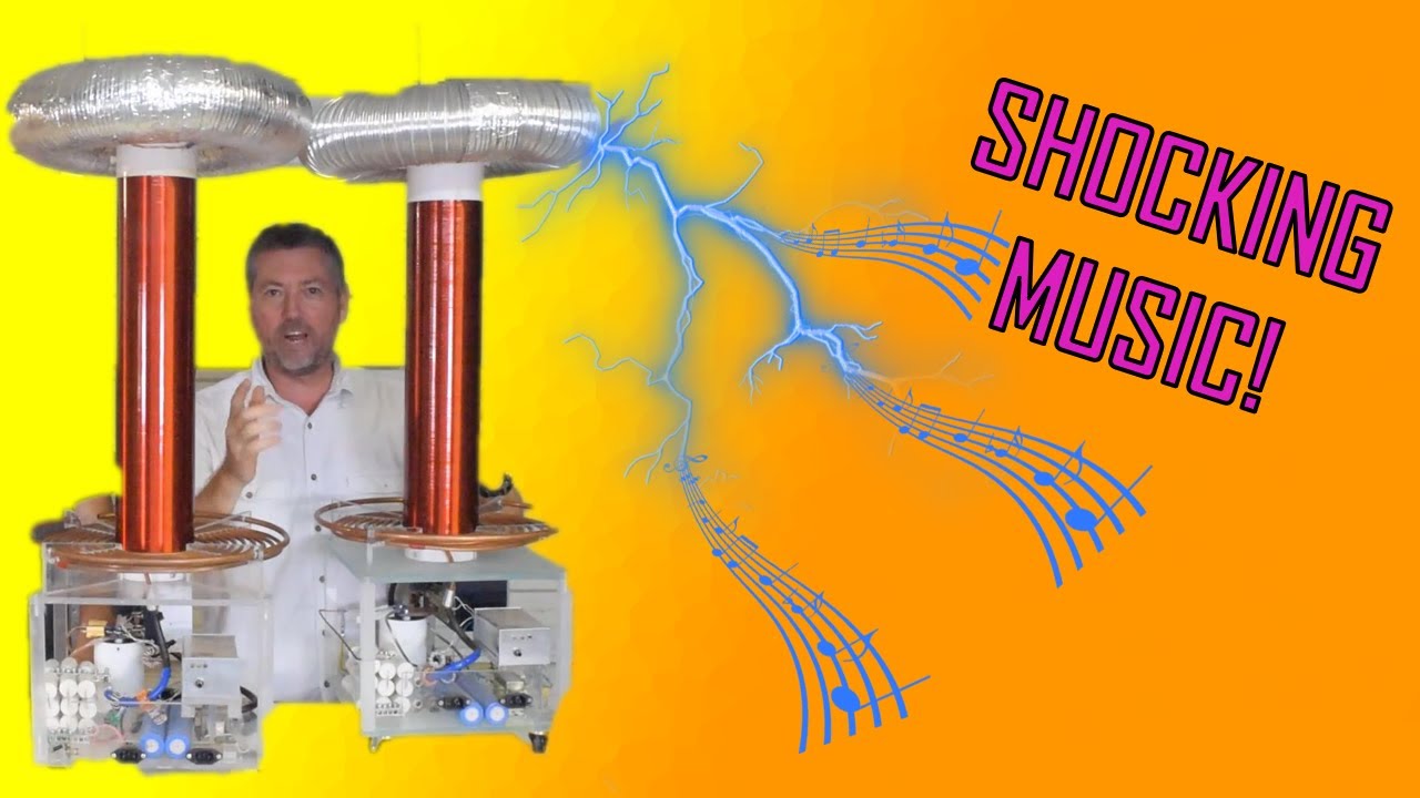 How We Play Music With Tesla Coils - See It In Action! - YouTube