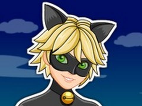 Miraculous Ladybug and Cat Noir | Cat Noir Dress Up | Games For Kids ...