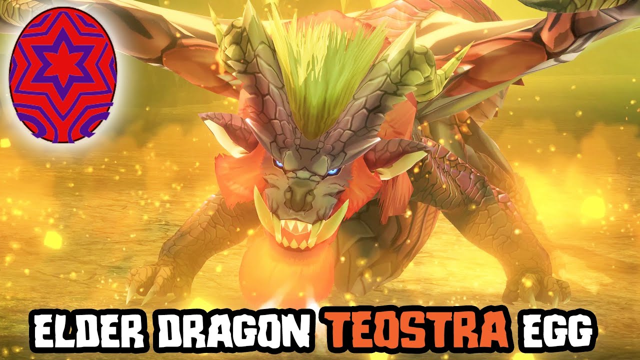 TEOSTRA ELDER DRAGON EGG TERGA AND HAKOLO SUPER RARE MONSTER DEN ...