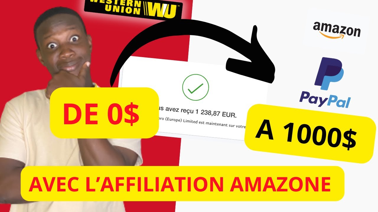 De 0$ à 1000$ par semaine avec l'affiliation amazone en 2022 / Patenariat amazone avec 0$ (PART ...