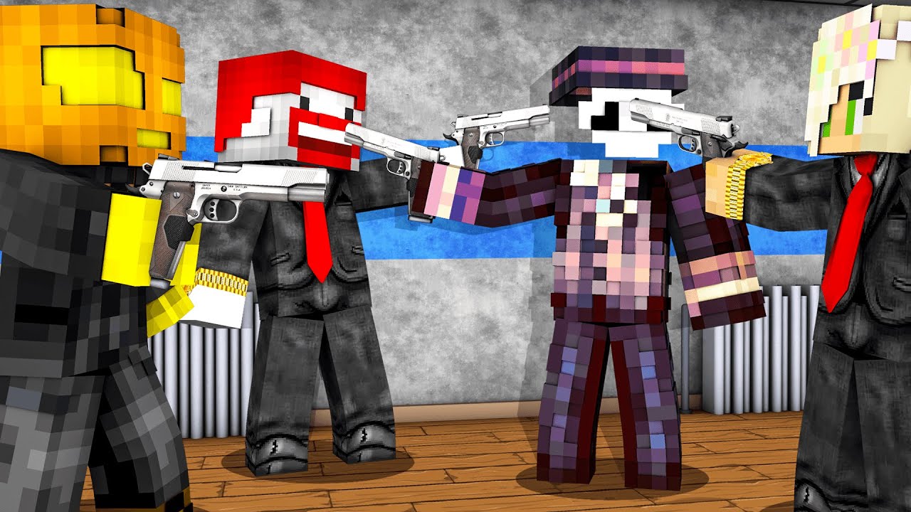 WIR VERKLEIDEN UNS ALS MAFIA in MINECRAFT! - YouTube