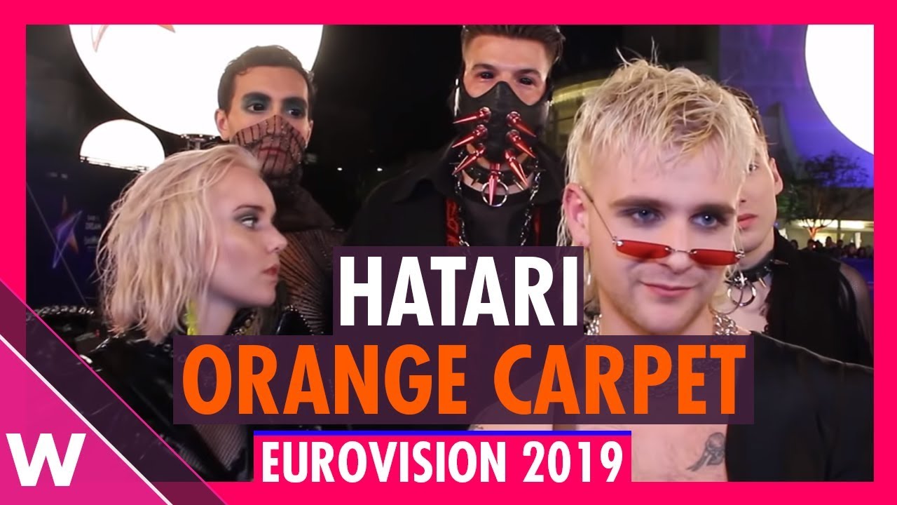 Hatari (Iceland) @ Eurovision 2019 Red / Orange Carpet Opening Ceremony ...