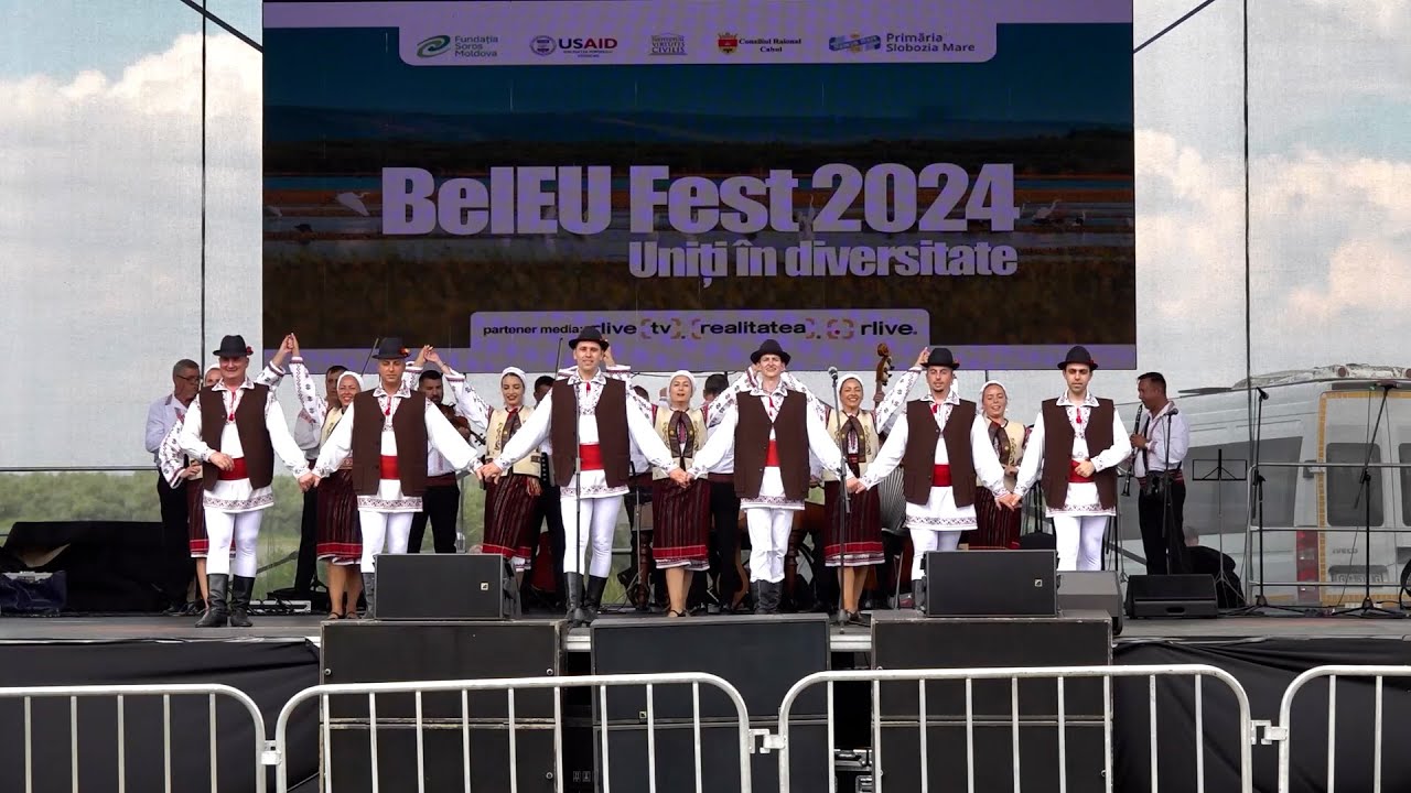Festivalul BelEU Fest: Uniți prin diversitate în sudul Moldovei - YouTube