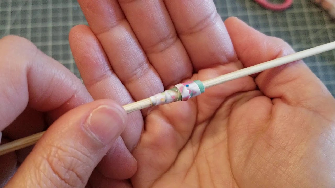 PAPER BEADS TUTORIAL - YouTube