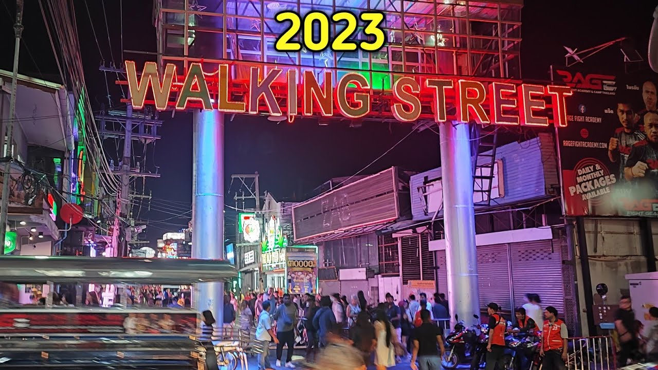 Pattya Nightlife | Pattya Walking Street | Bangkok Street Food ...