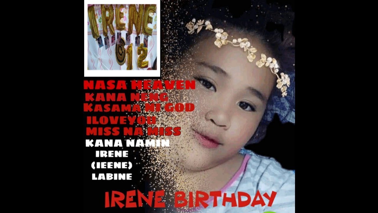 HAPPY BIRTHDAY SAYO KAPATED (MISS NA MISS KANA NAMEN) // IRENE LABINE ...