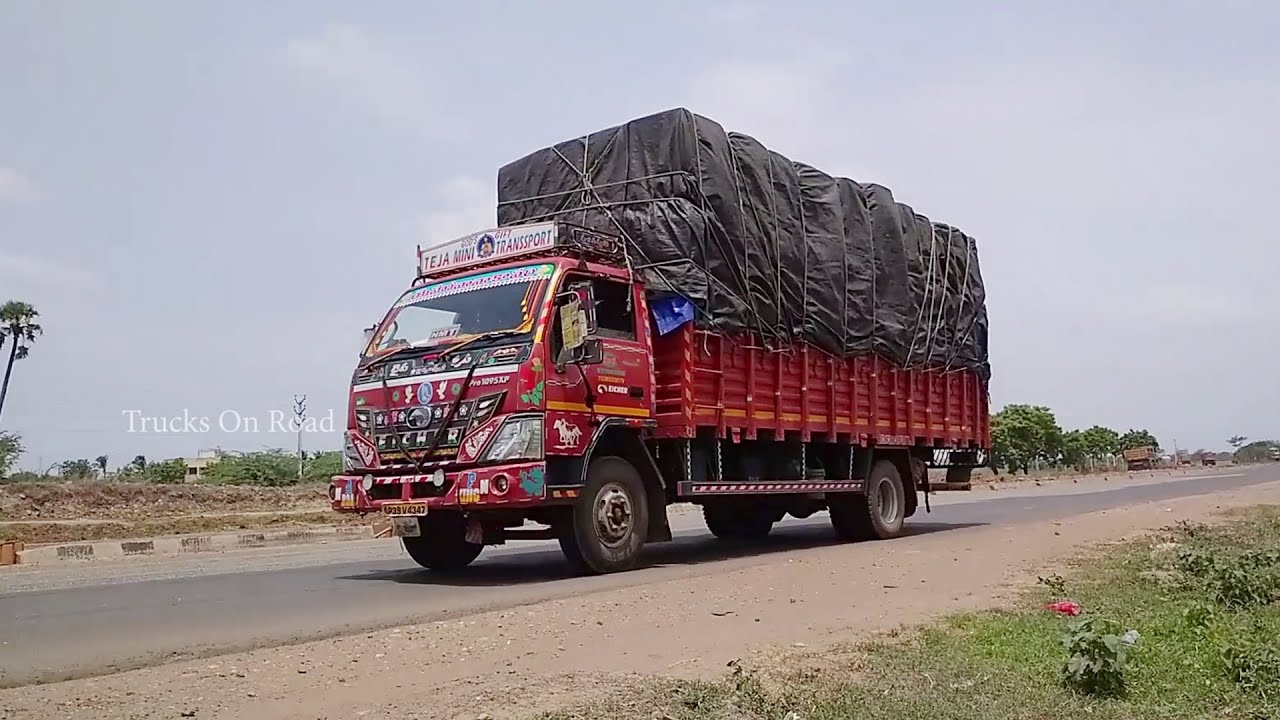 Heavy Loaded Trucks Are Running On The Road | Truck Videos | Lorry ...