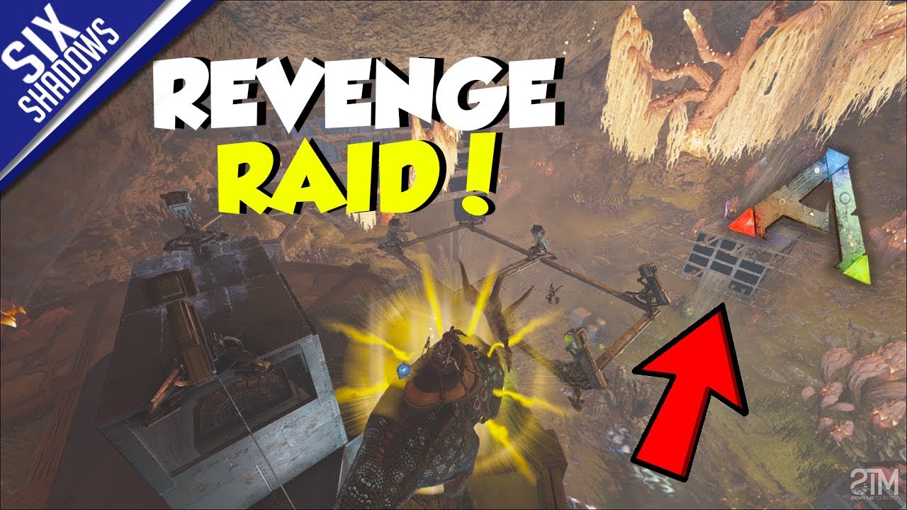 REVENGE RAID On Tribe That MESHED Our Base! - Ark PvP - YouTube