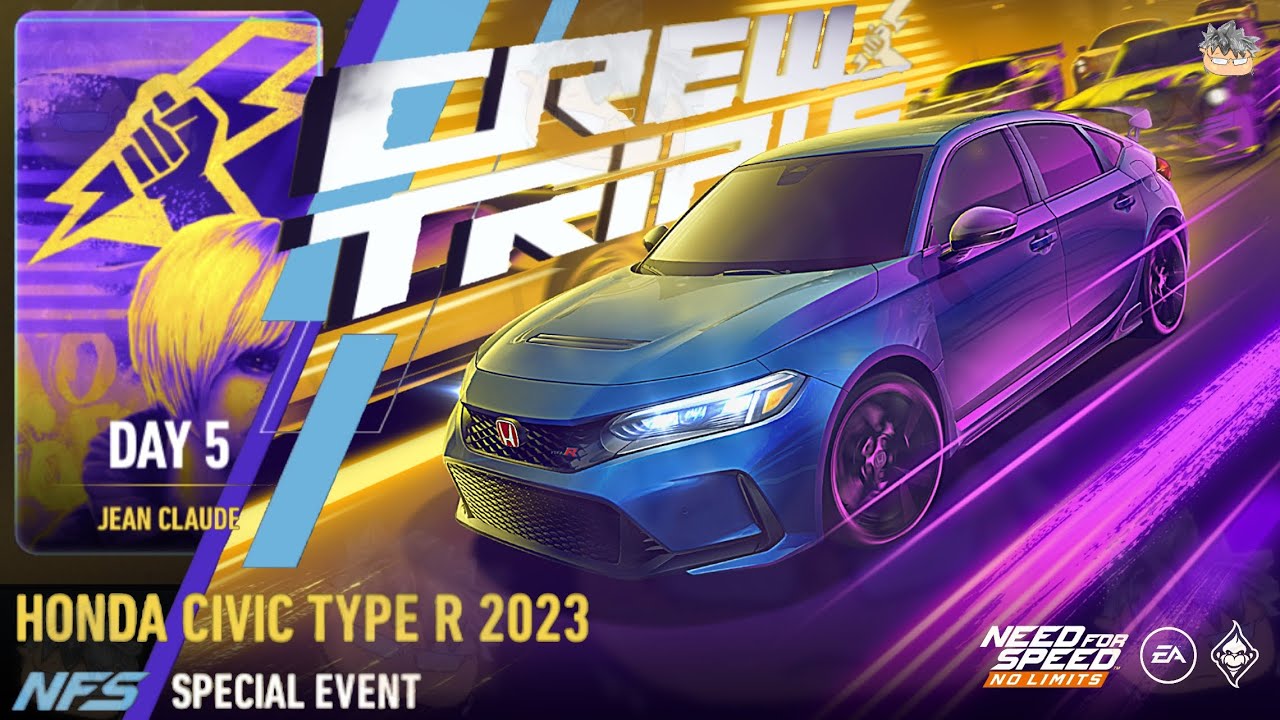 Crew Trials: Day 5 JEAN CLAUDE | 2023 Honda Civic Type R (FL5) | NFS No ...