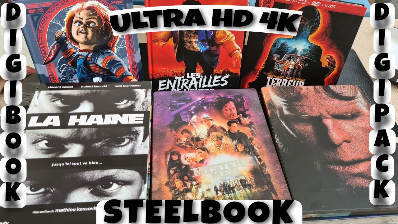 PLEINS DE FILMS EN ÉDITION SPÉCIAL (DIGIPACK , 4K , STEELBOOK , DIGIBOOK) - YouTube