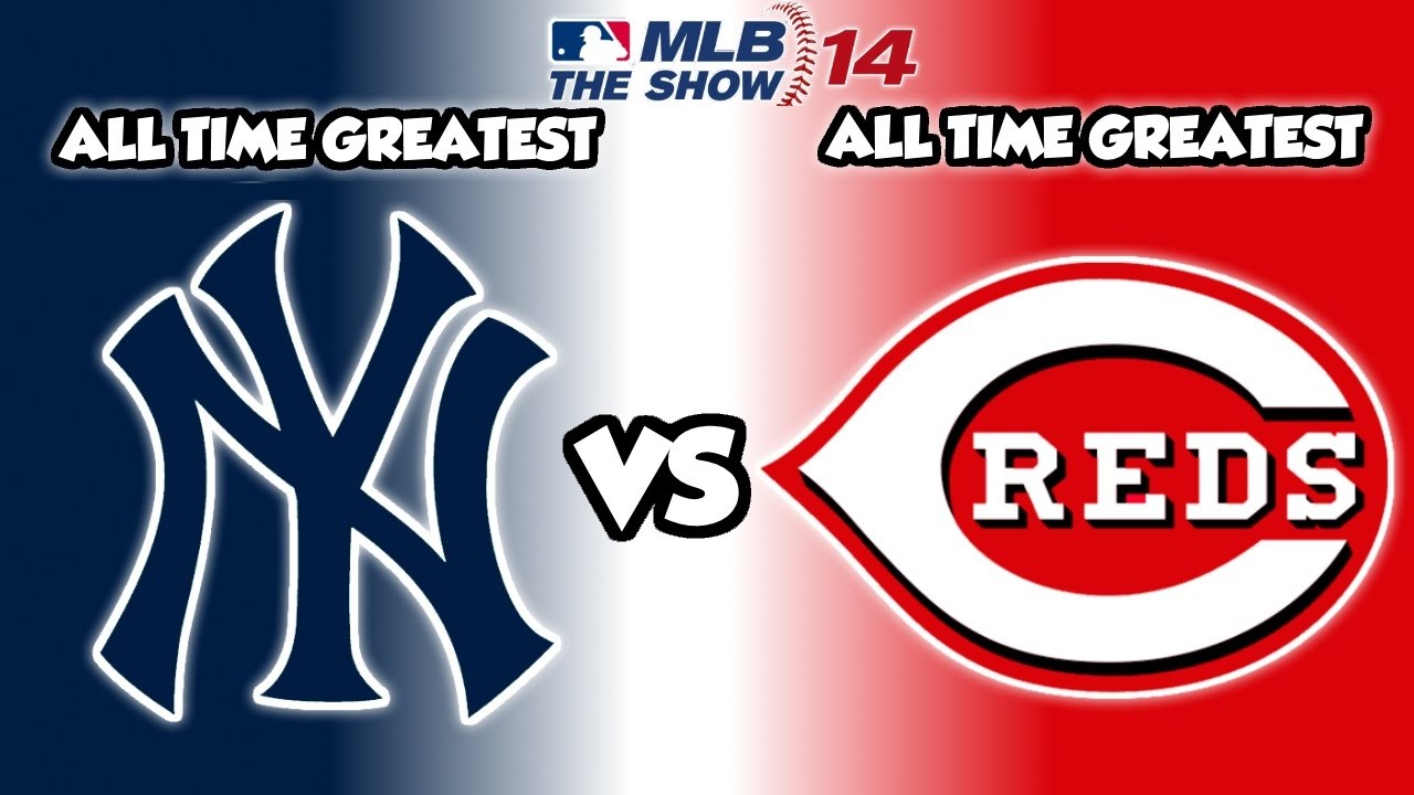 MLB 14 The Show: All Time Yankees vs All Time Reds (Livestream) - YouTube