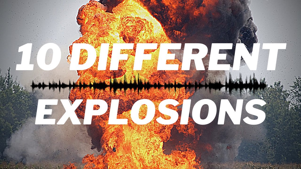 Explosion Sound Effects Compilation (Copyright Free) - YouTube