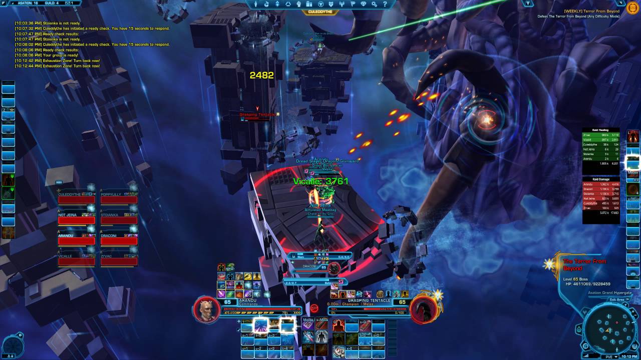 [SWTOR PvE] The Terror From Beyond - TfB HM - Gunnery Commando - YouTube