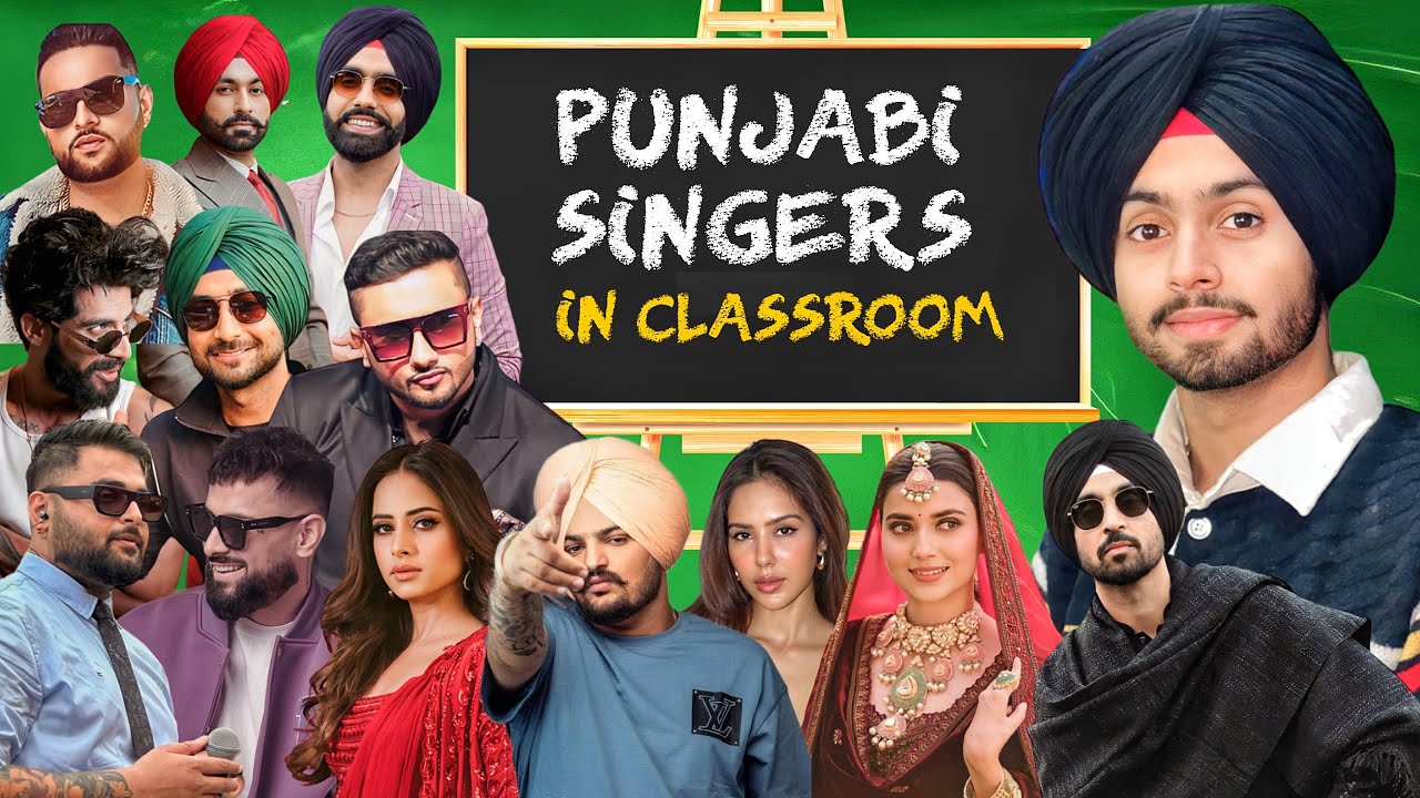 PUNJABI SINGERS in CLASSROOM | Funny Conversation 2024 | New Admission ...