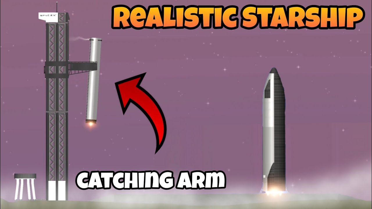 Realistic Starship in Spaceflight Simulator - YouTube
