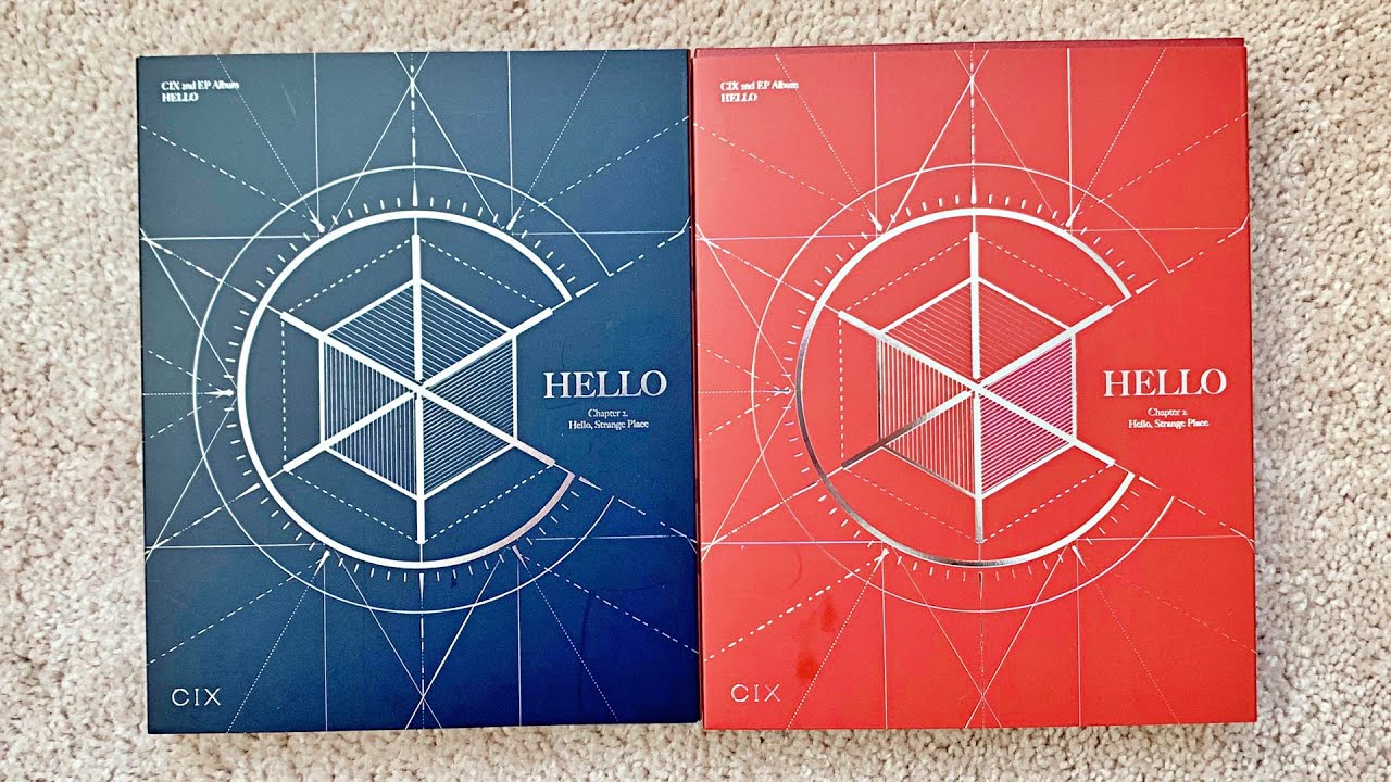 👋🏼Unboxing CIX 씨아이엑스 2nd Mini Hello Strange Place (Both Ver) - YouTube