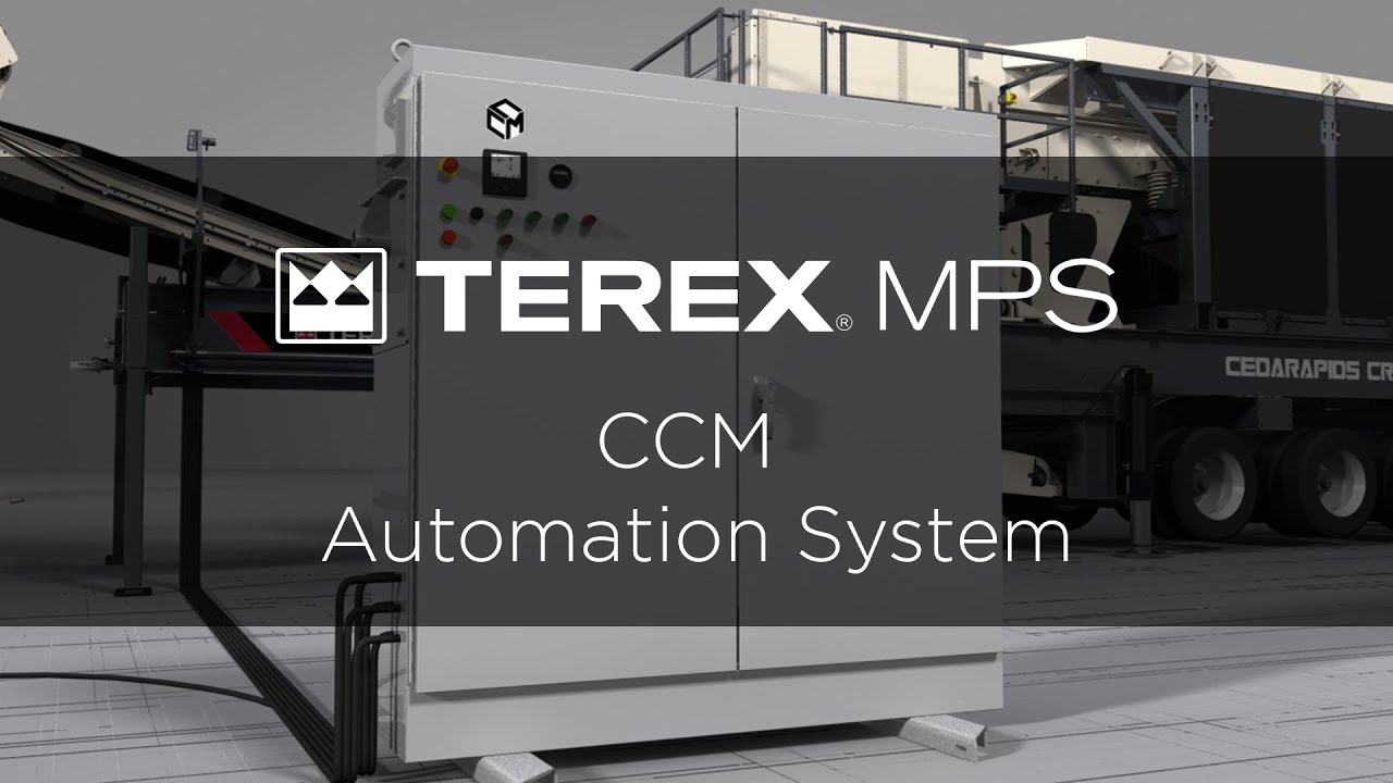 CCM Automation System from Terex MPS - YouTube
