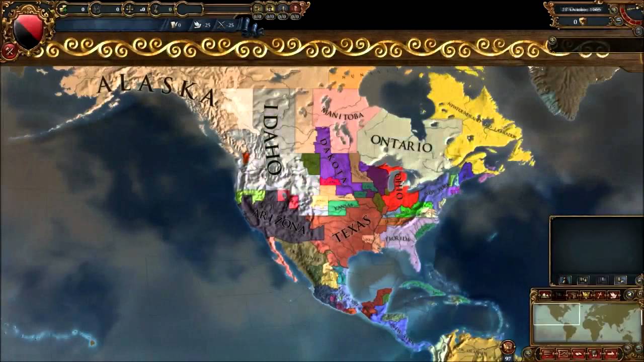 Europa Universalis 4 Timelapse : Super states Mod - YouTube