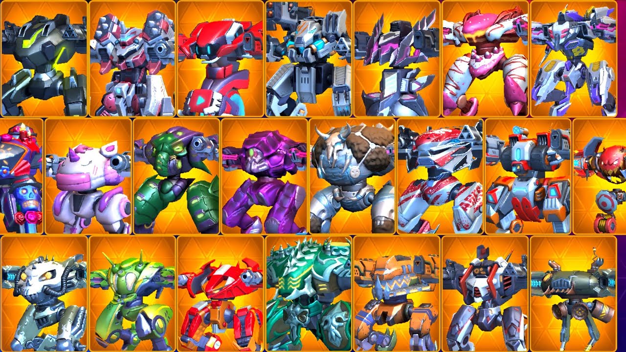 My All Mech Skins - Mech Arena - YouTube