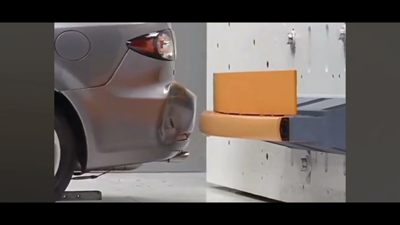 Crash test 2007 Mazda 6 (Full Bumper) - YouTube