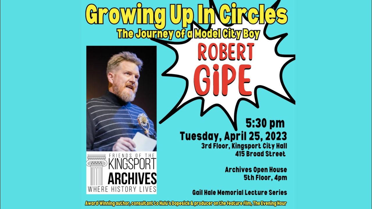 Robert Gipe- "Growing up in Circles, the Journey of a Model City Boy ...