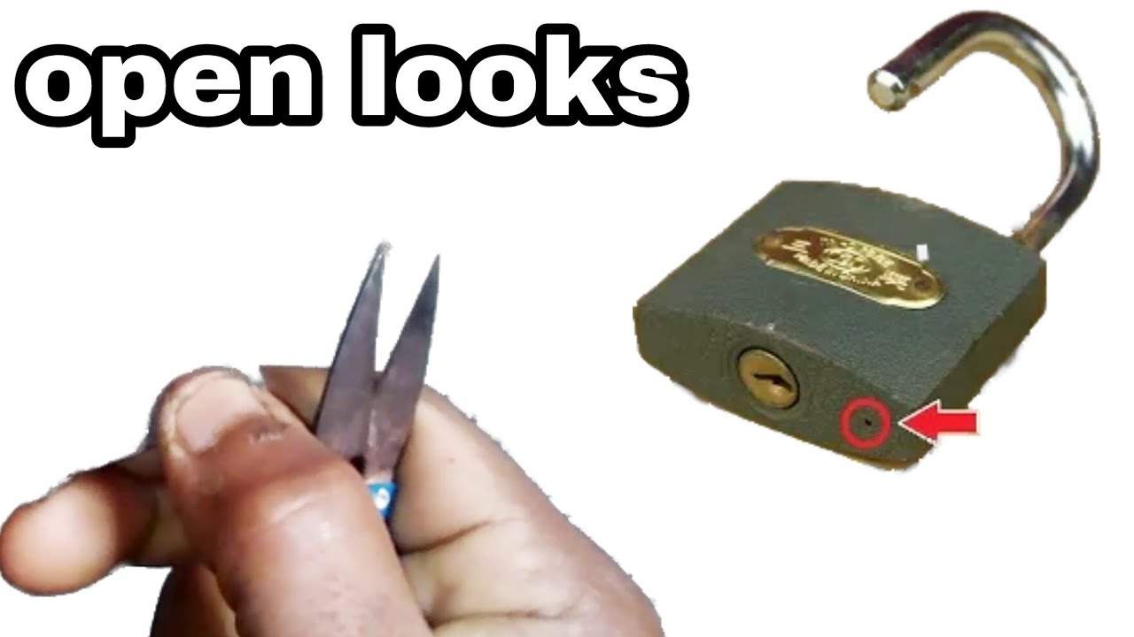 2 Ways to Open a Lock 👍 very easy - YouTube