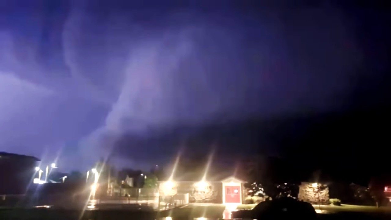 Nocturnal Wedge EF5 Tornado in Enderlin, ND 6/20/25 - YouTube