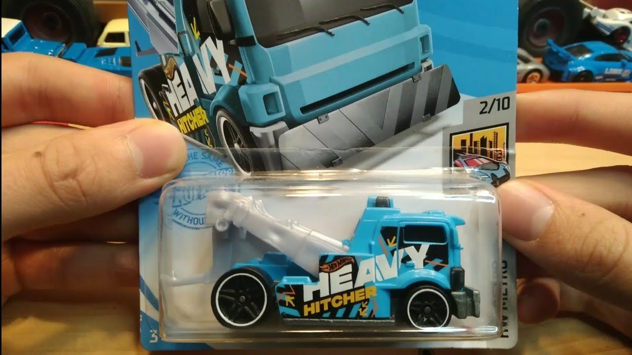 Heavy Hitcher Recolor #36 2021 Hot Wheels HW Metro Mattel Diecast Tow ...