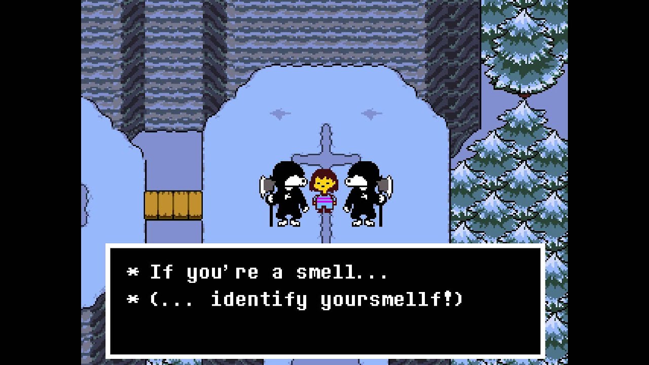 Undertale [Part 4] (Pacifist) Snowdin Outskirts - YouTube