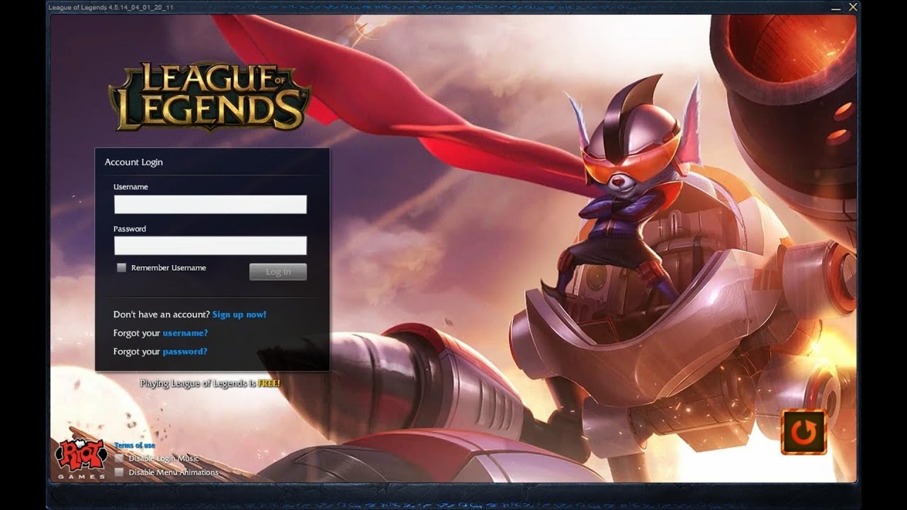 Super Galaxy Rumble Login Screen - YouTube