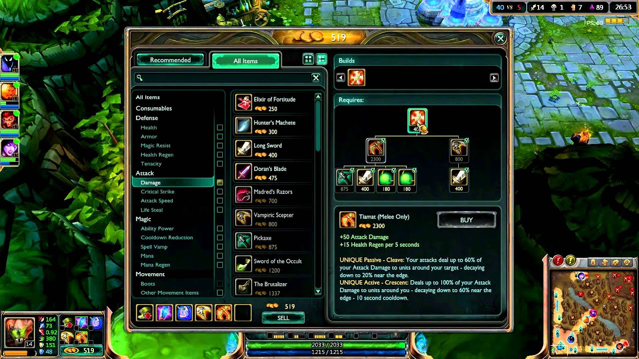 Season 3 item preview: Ravenous Hydra and Tiamat - YouTube