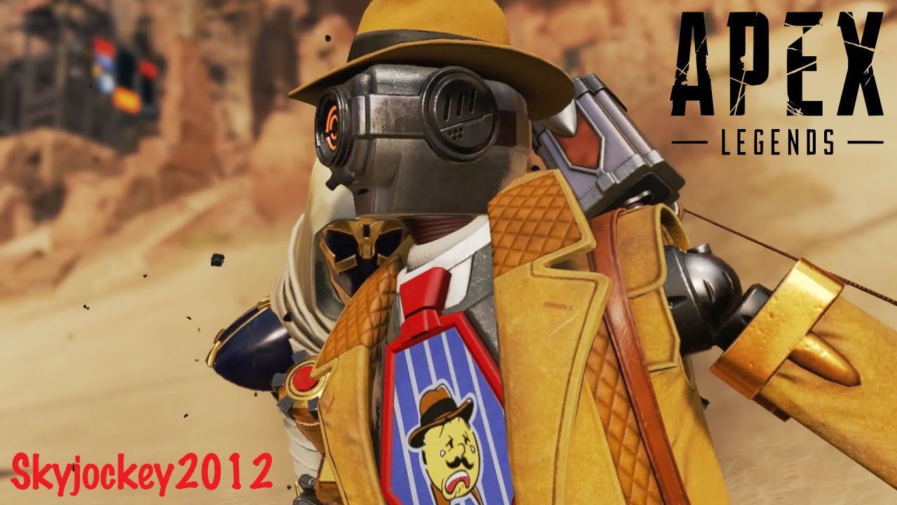 Apex legends all finishers on Pathfinder (Memoir Noir) - YouTube