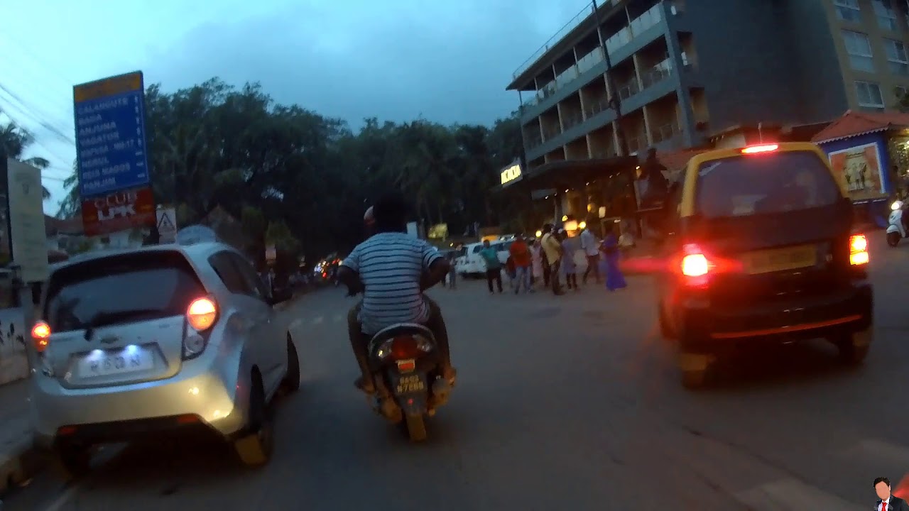 Candolim Beach to Baga Beach Road, Goa - YouTube