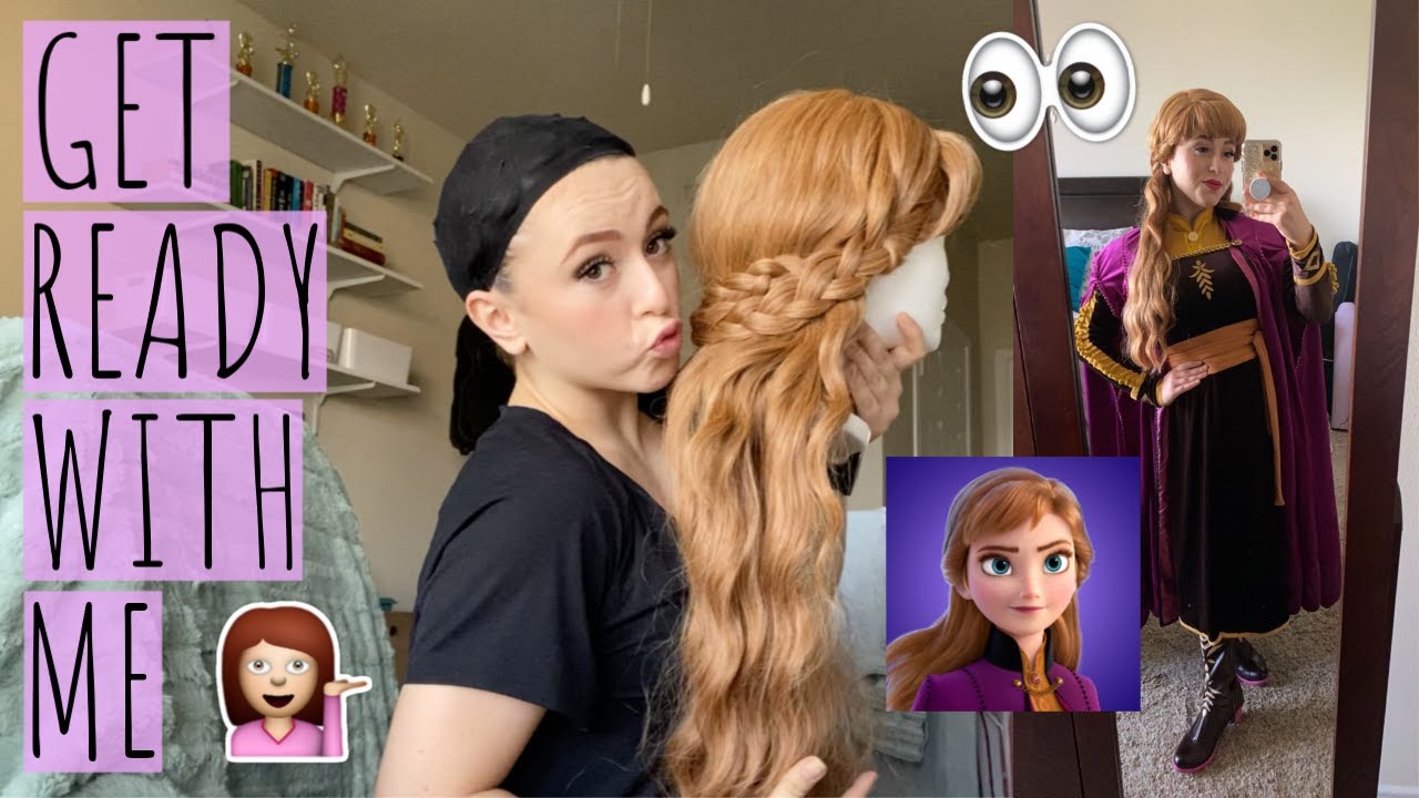 get ready with me DISNEY PRINCESS EDITION - YouTube