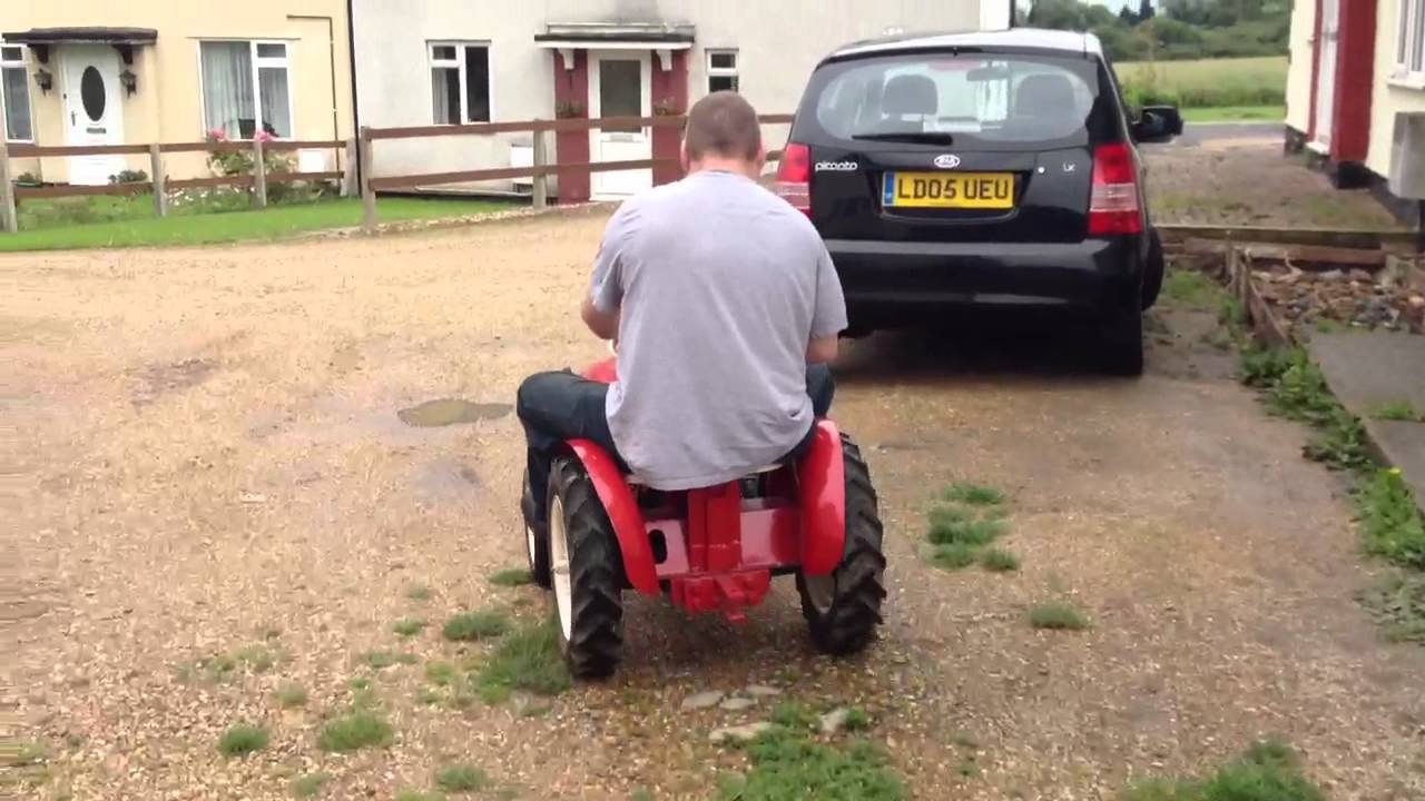 Trojan tractor - YouTube