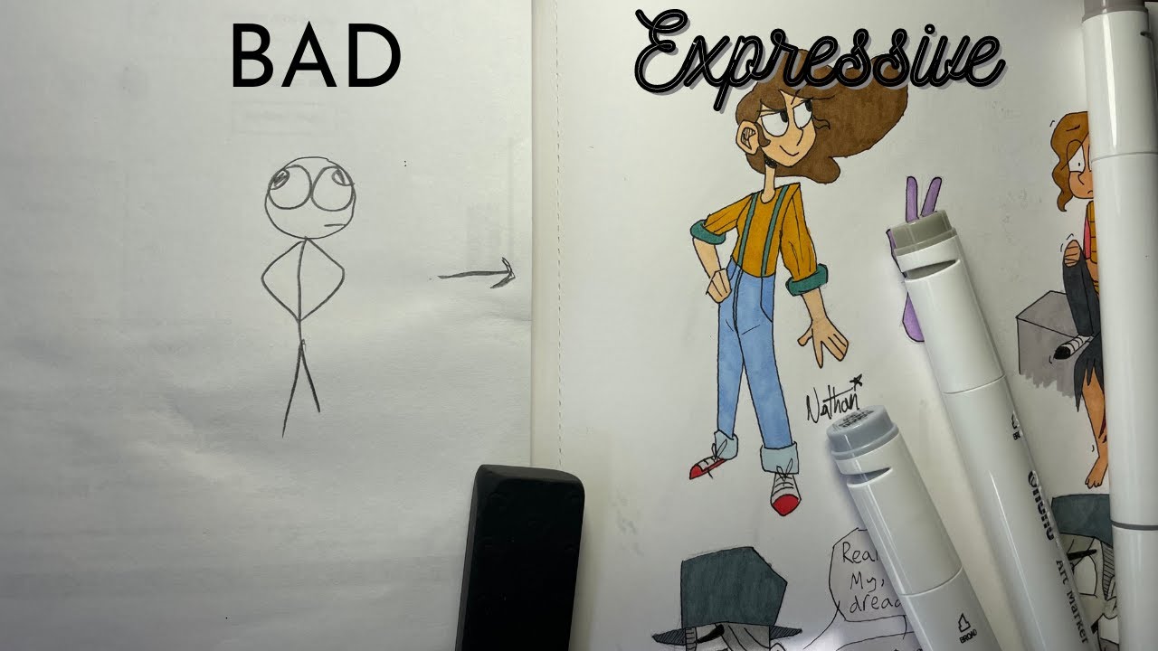 How to Draw More Expressive Poses! - YouTube