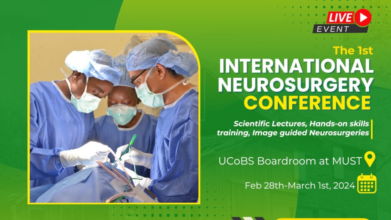 The 1st INTERNATIONAL NEUROSURGERY CONFERENCE IN UGANDA - YouTube