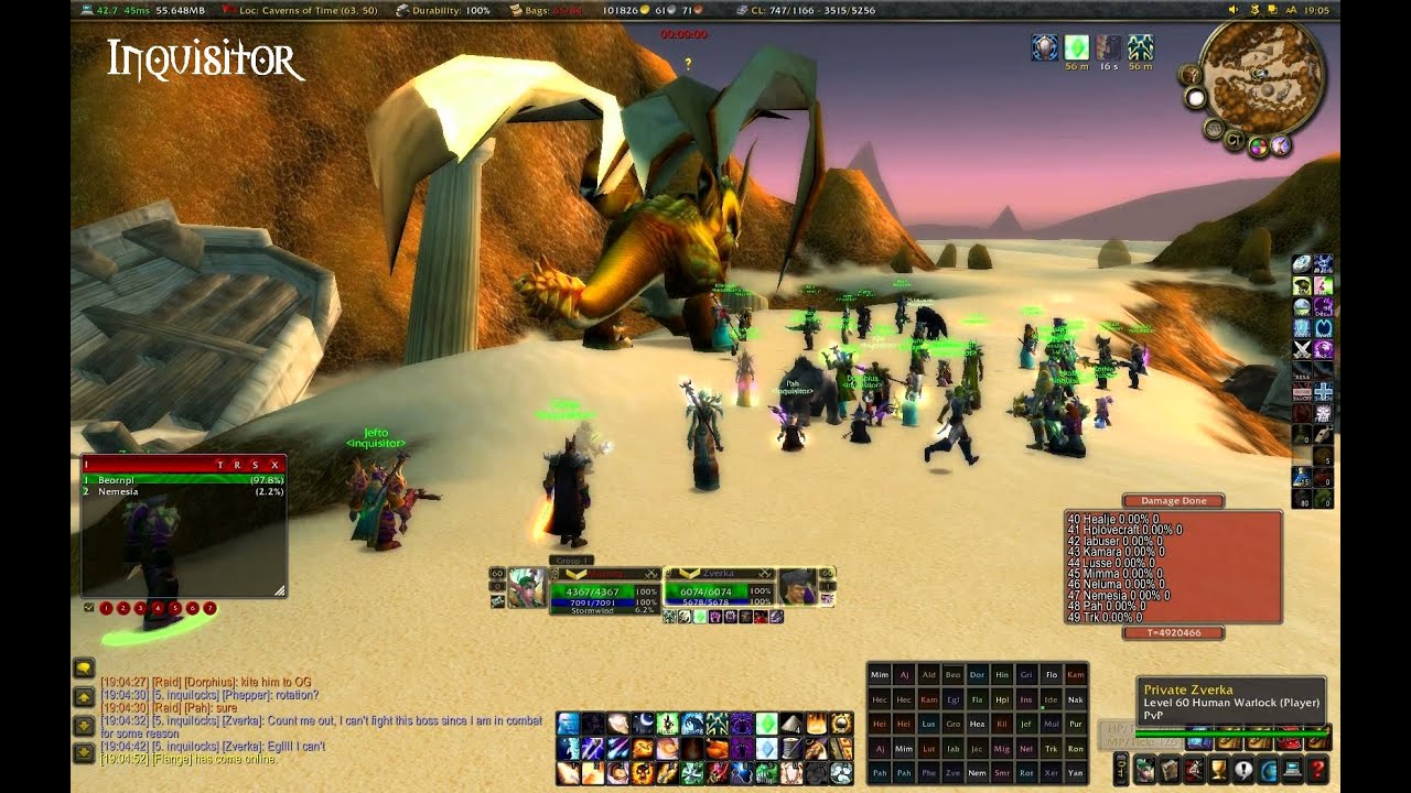 Inquisitor vs Anachronos @ VanillaGaming.org - YouTube