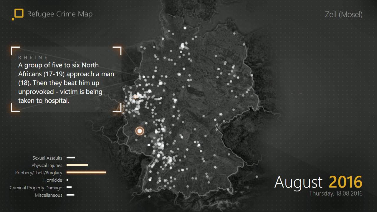 Refugee Crime in Germany (August 2016) [ENG] - YouTube
