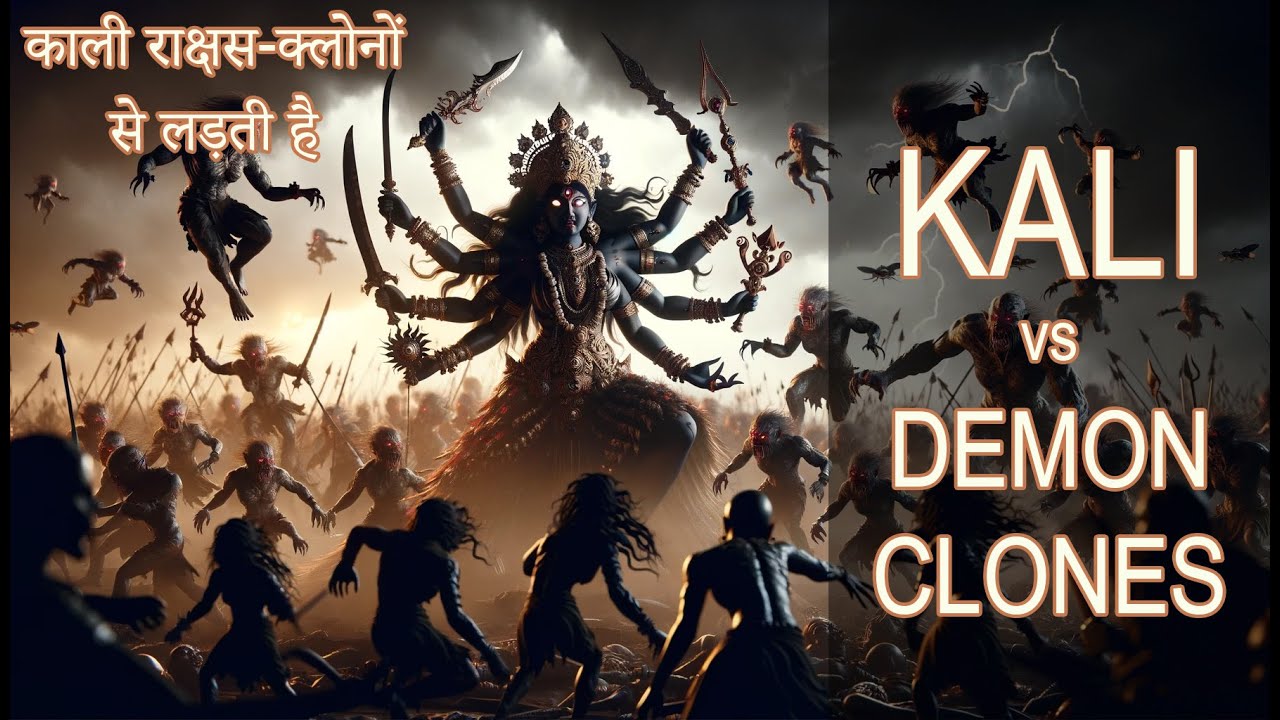 How Kali Defeated the Demon - #IndianFolklore #Mythology #monsters # ...