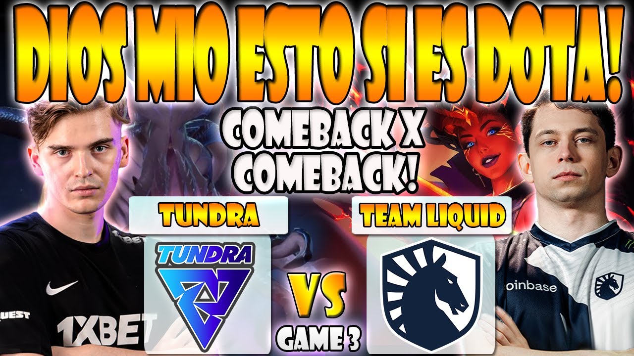 TEAM LIQUID VS TUNDRA BO3[GAME 3] NISHA VS SKITER, NINE - DPC WEU 2023 ...